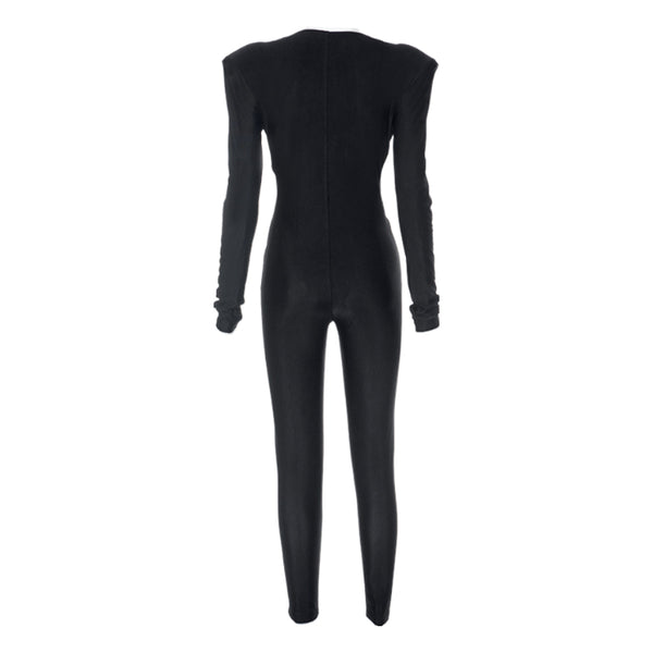 Stylish Long Sleeve High Lifting Jumpsuit – Outfit Lander